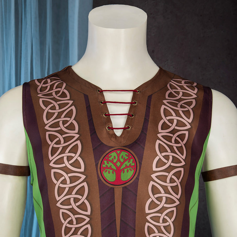 Baldur's Gate III BG3 Halsin Camp Cosplay Costume – Gcosplay