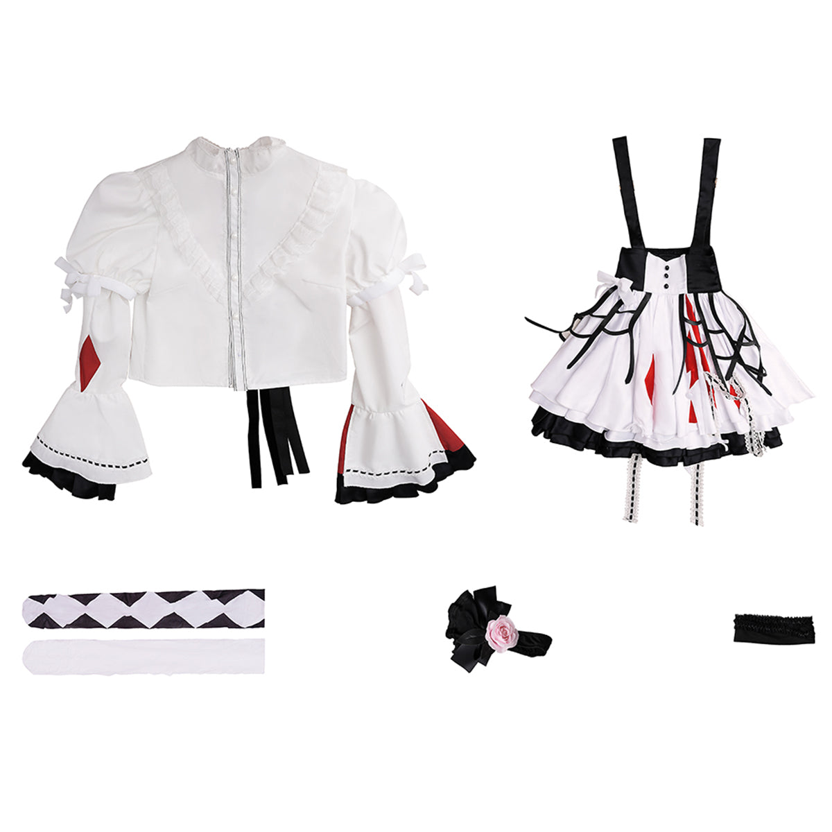 Project Sekai Colorful Stage Bloom of Pain Mizuki Akiyama Cosplay Cost ...