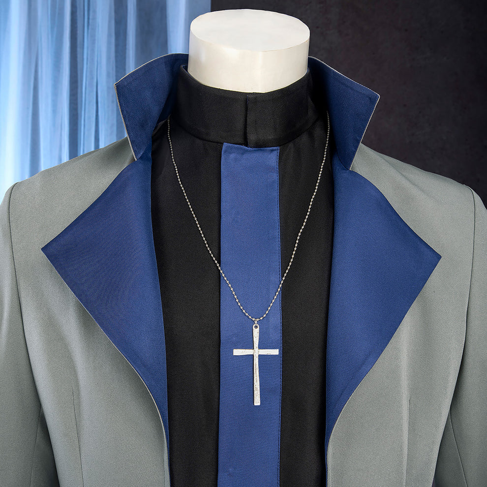 Hellsing Ova Father Anderson Cosplay Costume – Gcosplay