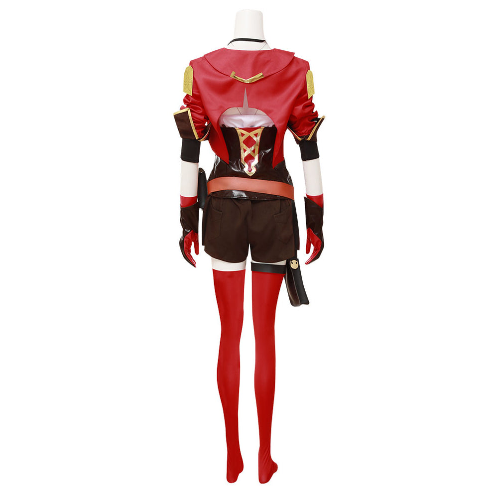 Genshin Impact Amber Customizable Cosplay Costume – Gcosplay
