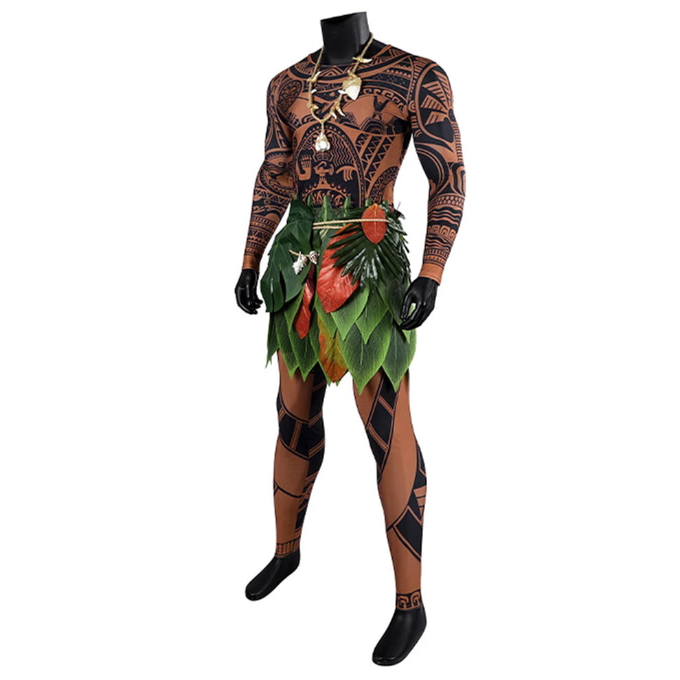 Disney Movie Moana Maui Premium Edition Cosplay Costume – Gcosplay