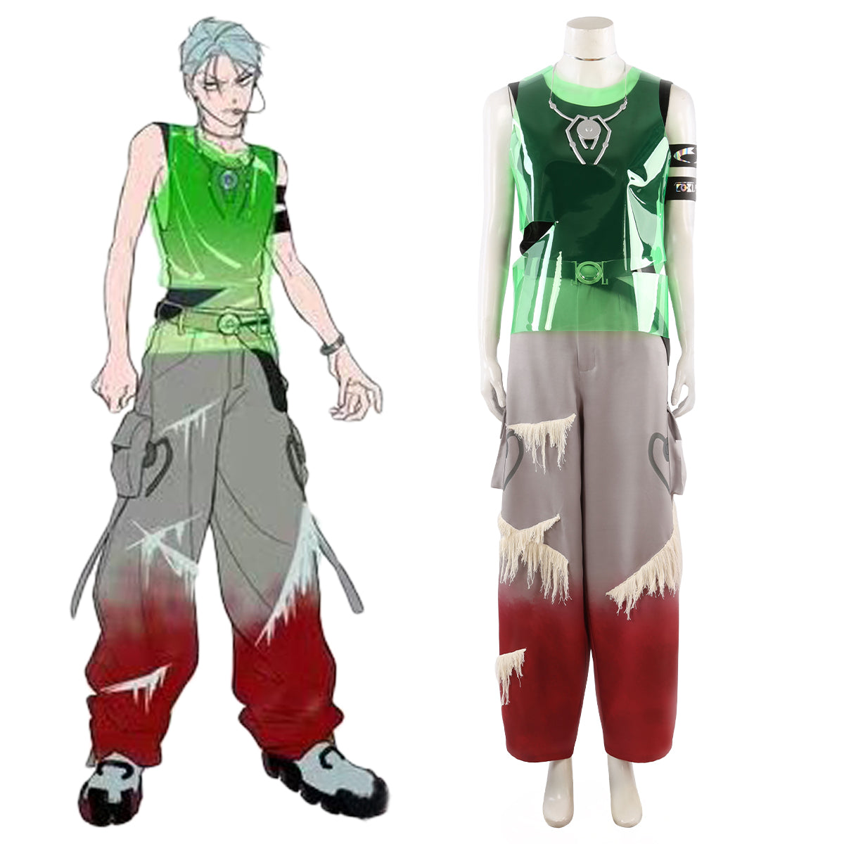 ALIEN STAGE FINAL Till PVC Cosplay Costume – Gcosplay