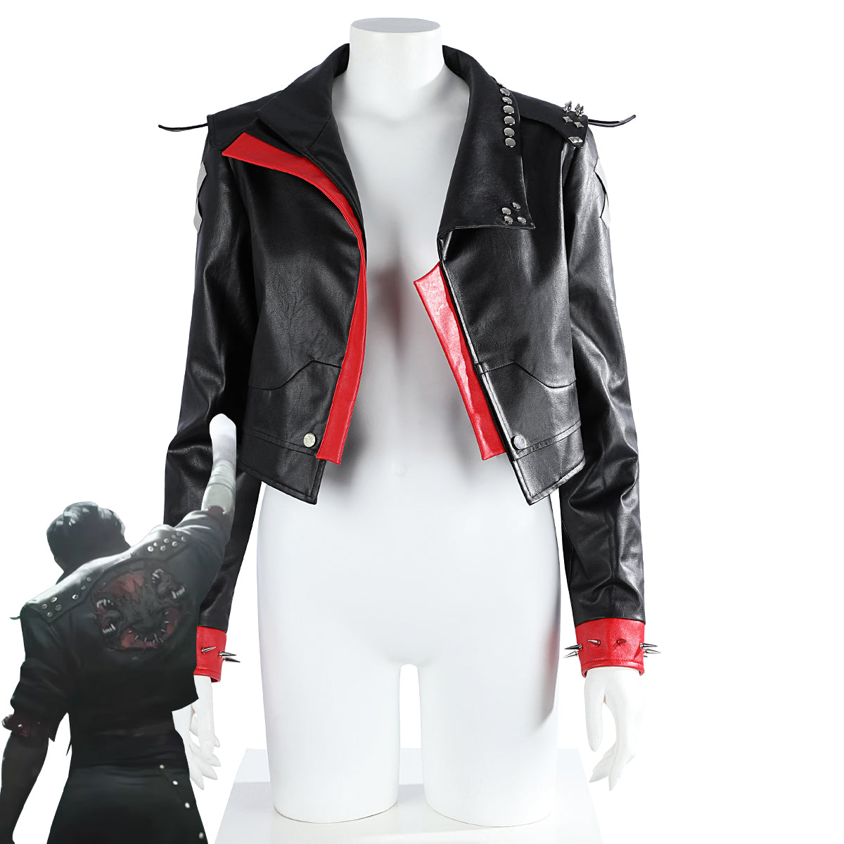 Arcane Season 2 League of Legends LOL Vi Black Only Jacket Cosplay Cos ...