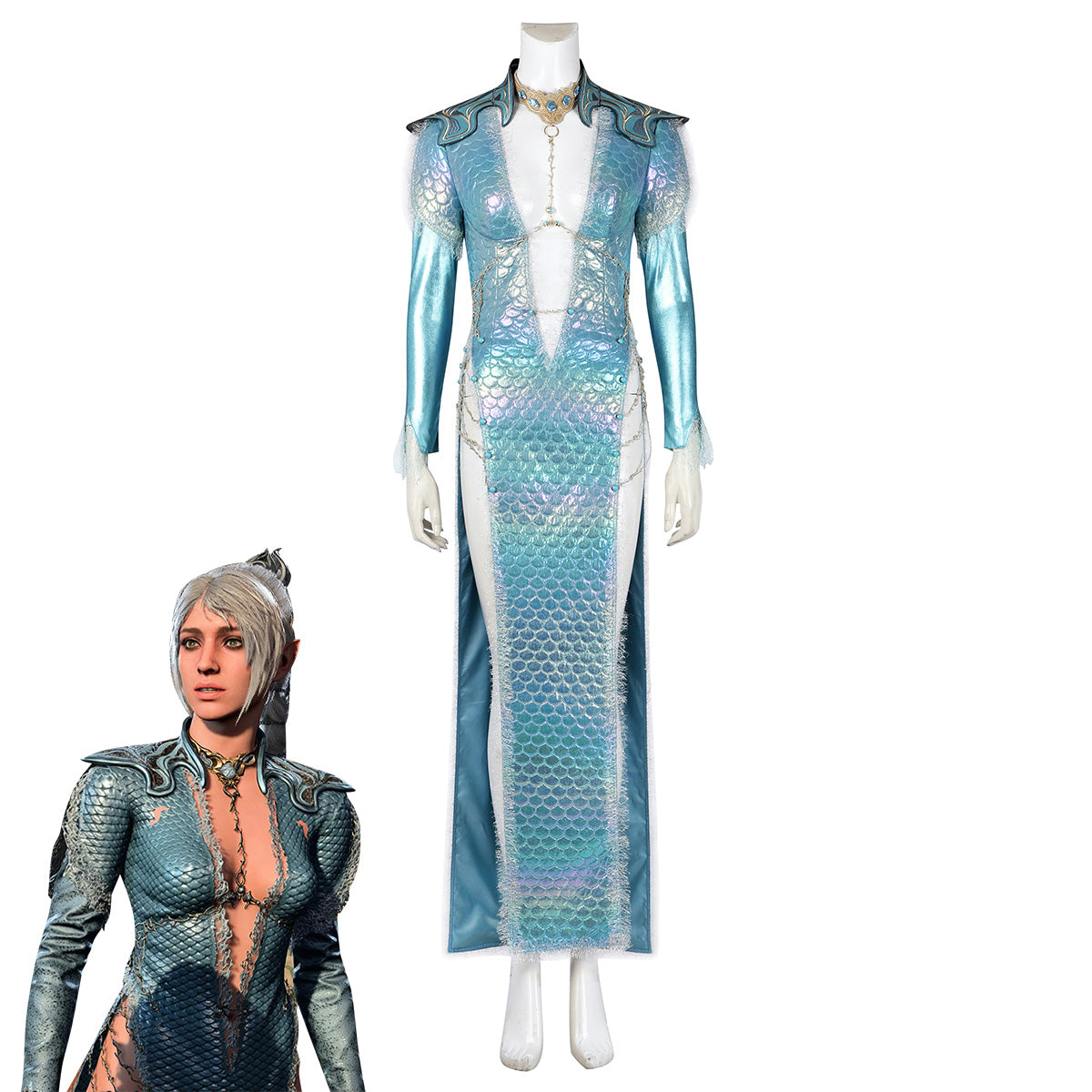 Baldur's Gate III Baldur s Gate 3 BG3 Shadowheart Wavemother's Robe Co ...