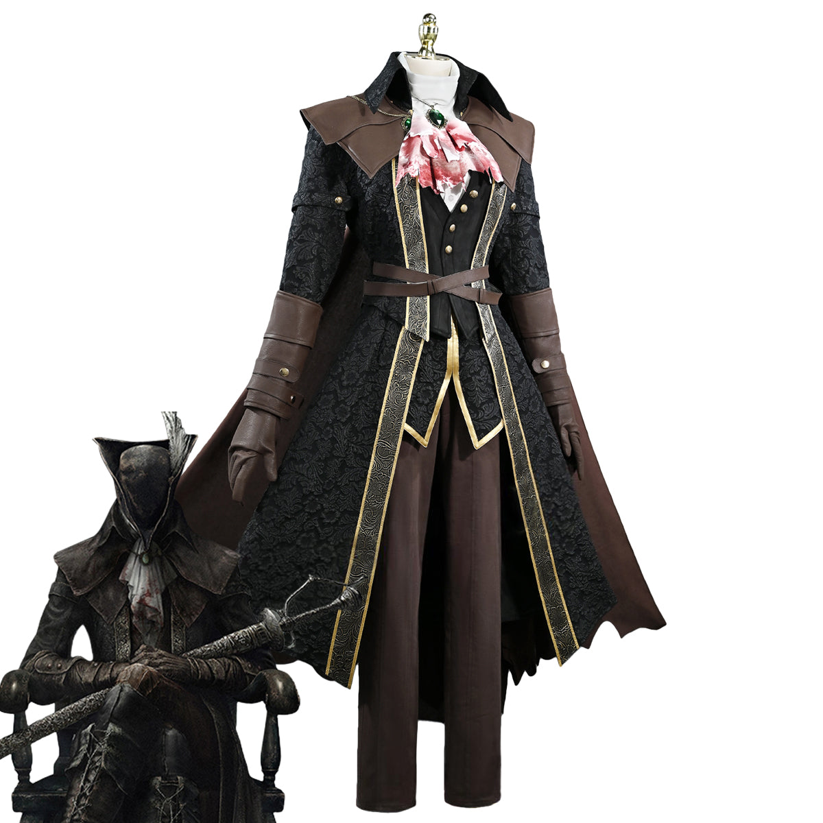 Bloodborne Lady Maria of the Astral Clocktower Cosplay Costume – Gcosplay