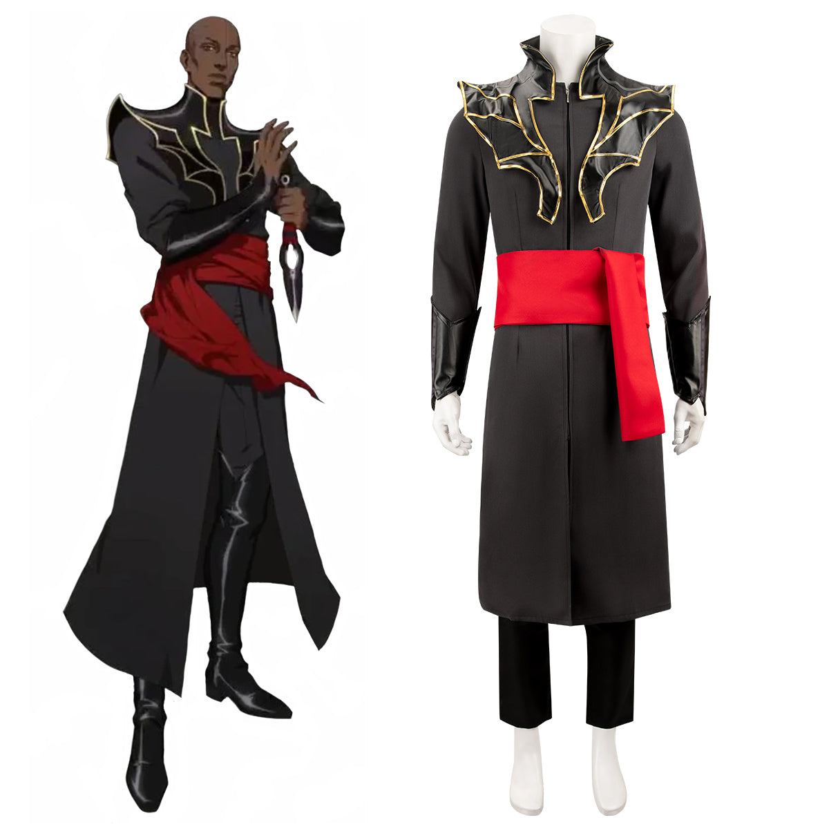 Castlevania Season 3 2020 Anime Isaac Cosplay Costume – Gcosplay