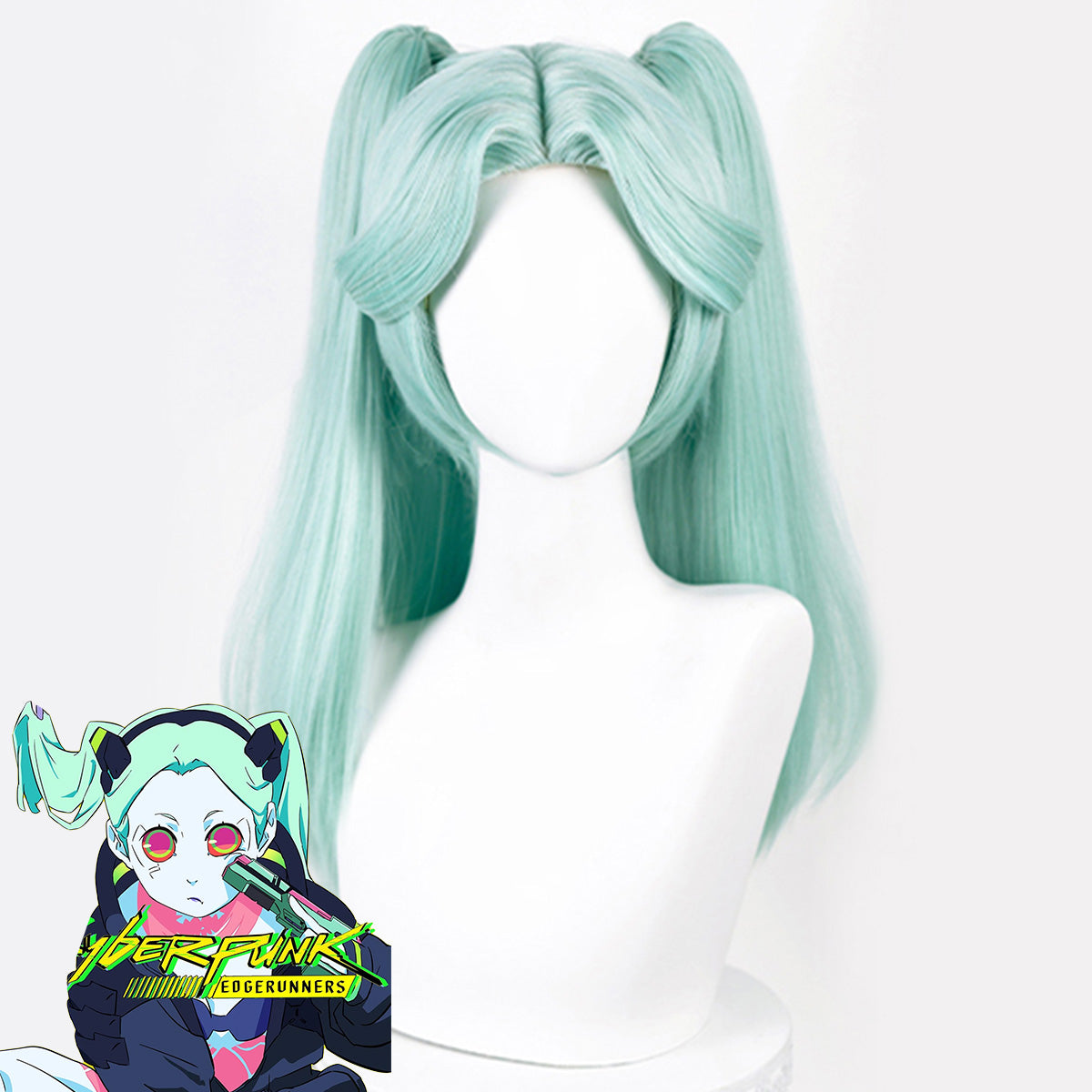 Cyberpunk: Edgerunners Rebecca Green Cosplay Wig – Gcosplay
