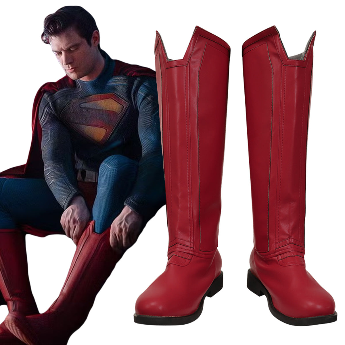 Super Hero: Legacy Clark Super Hero Shoes Cosplay Boots – Gcosplay