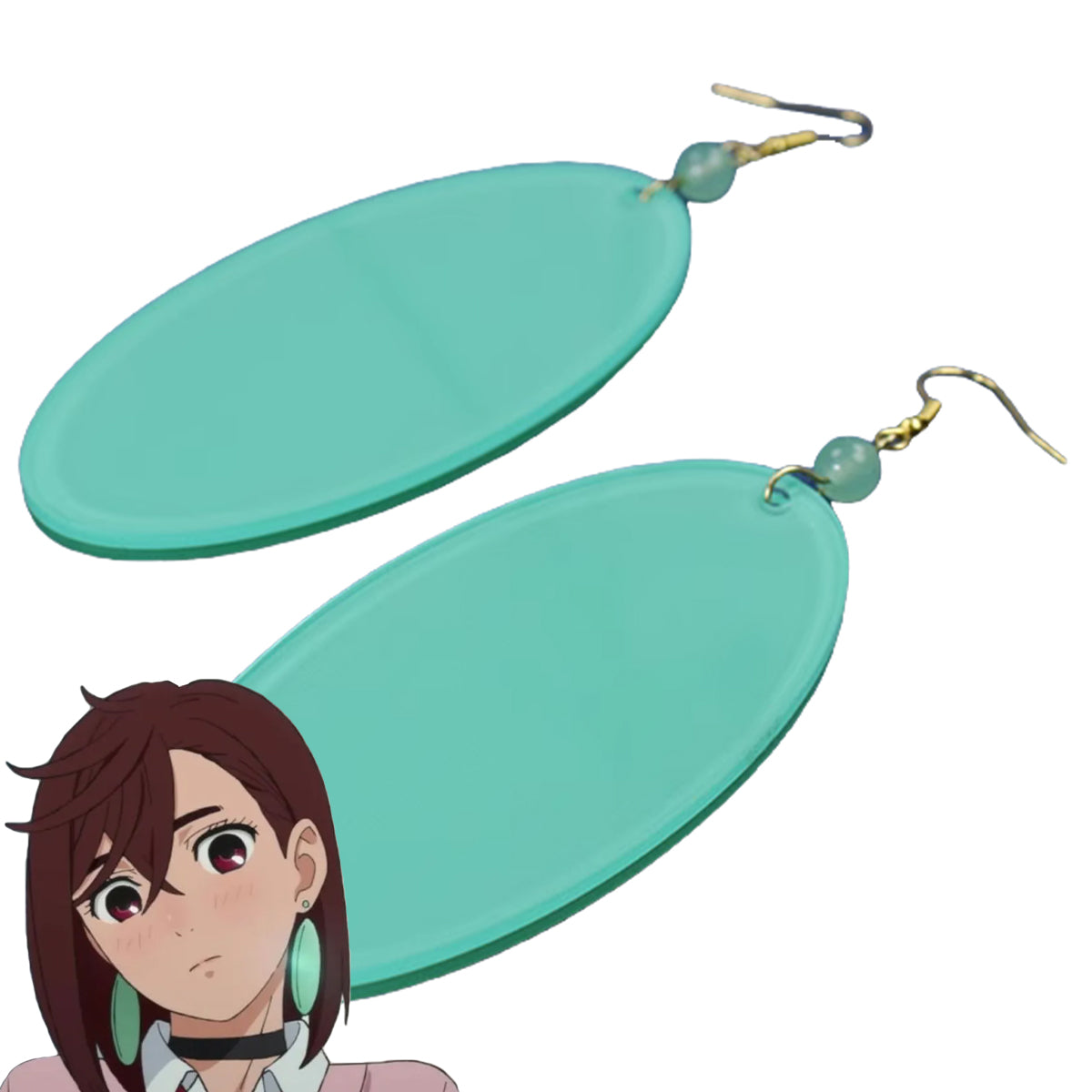 Dandadan Momo Ayase Earring Cosplay Accessory Prop – Gcosplay