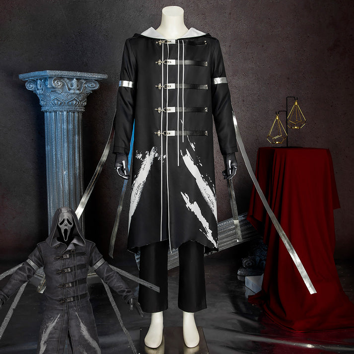 Dead by Daylight Ghostface Ghost Face Slash Enthusiast Cosplay Costume ...