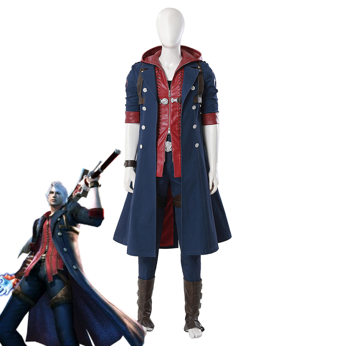 Devil May Cry 4 DMC 4 Nero Cosplay Costume – Gcosplay