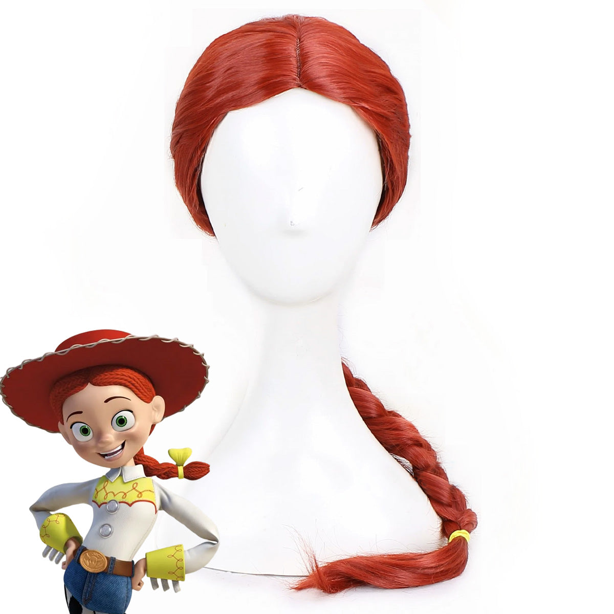 Disney Pixar Toy Story 2 Jessie Red Cosplay Wig – Gcosplay