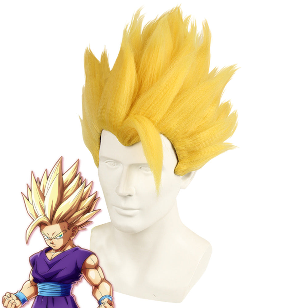 Dragon Ball Super Son Gohan Super Saiyan 2 Golden Cosplay Wig – Gcosplay