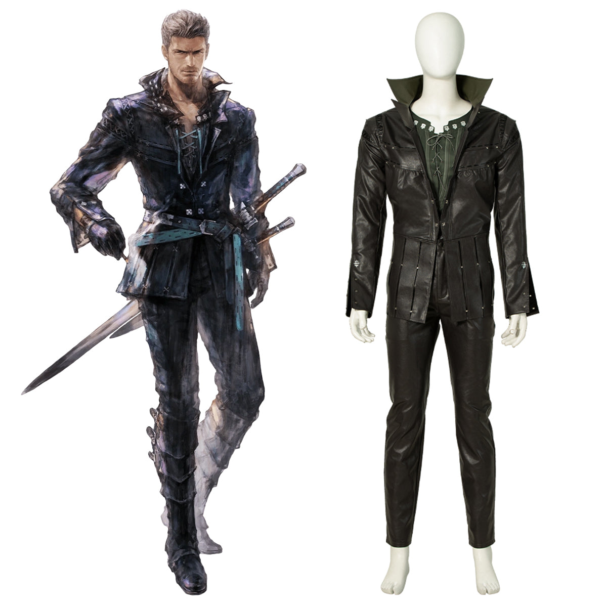 Final Fantasy XVI 16 Cidolfus Telamon Cosplay Costume – Gcosplay