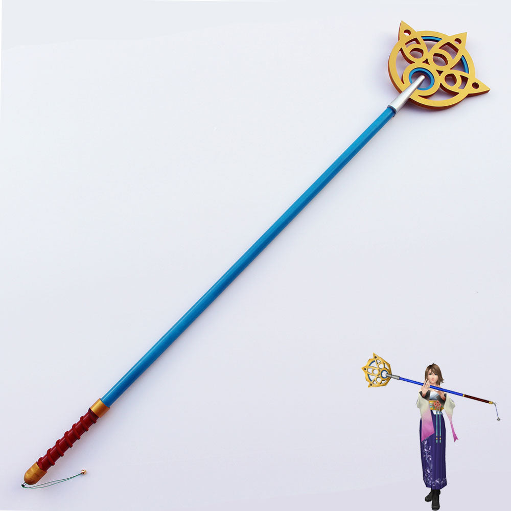 Final Fantasy X FF10 Yuna Staff Cosplay Weapon Prop – Gcosplay