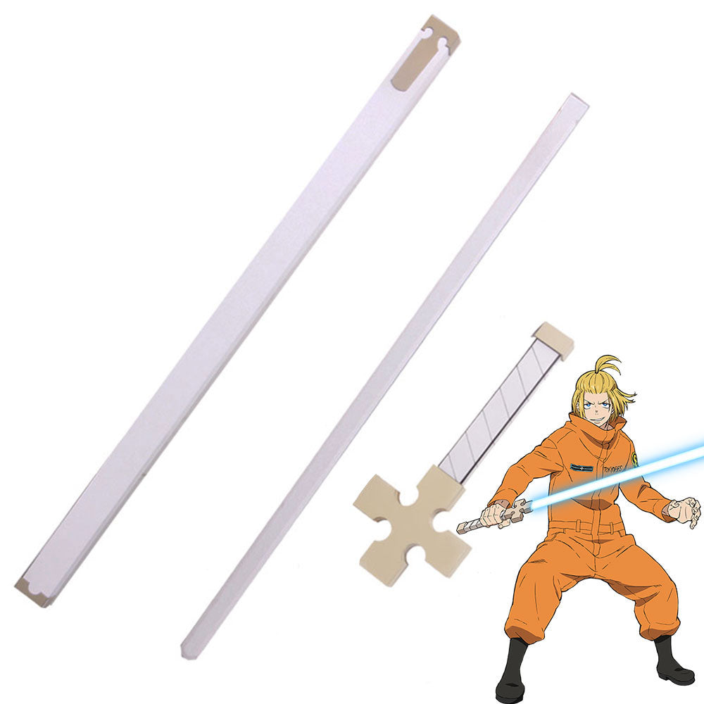 Fire Force Enen No Shouboutai Arthur Boyle Sword Cosplay Weapon Prop ...