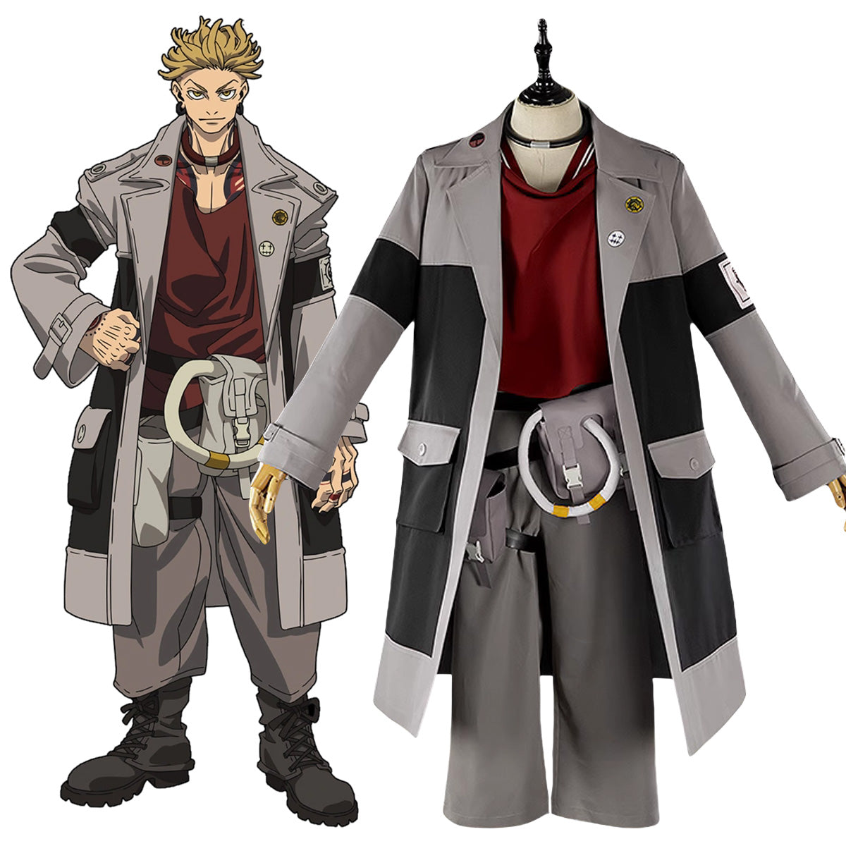 Gachiakuta Enjin Cosplay Costume – Gcosplay