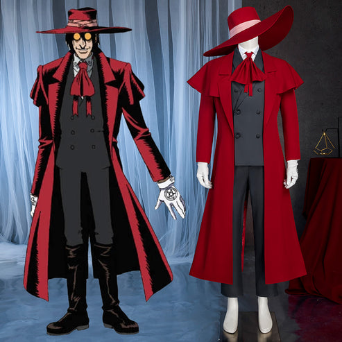 Hellsing Organization Alucard Vampires Cosplay Costume – Gcosplay