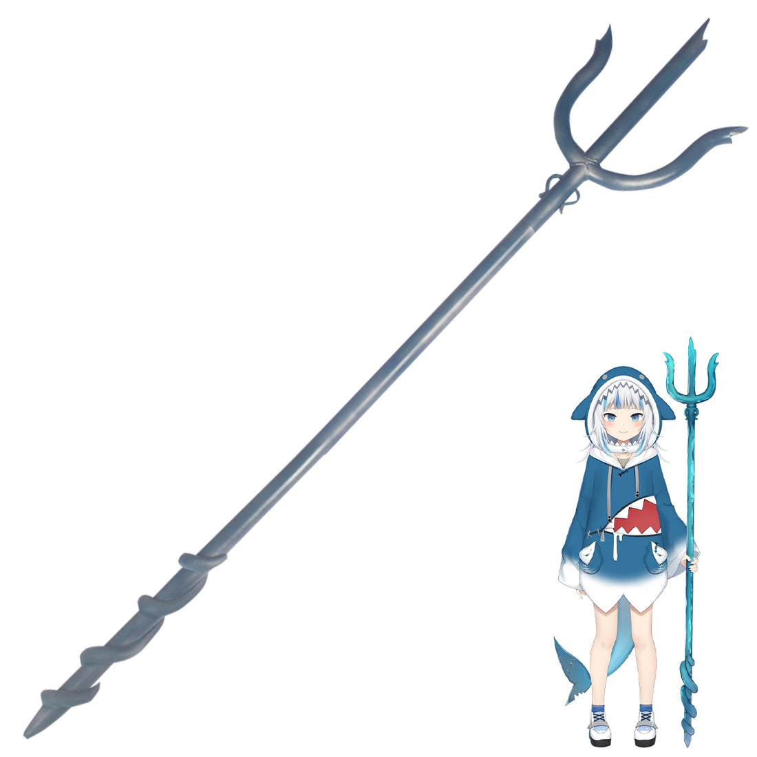 Hololive Virtual YouTuber Vtuber English Gawr Gura Cosplay Weapon Prop ...
