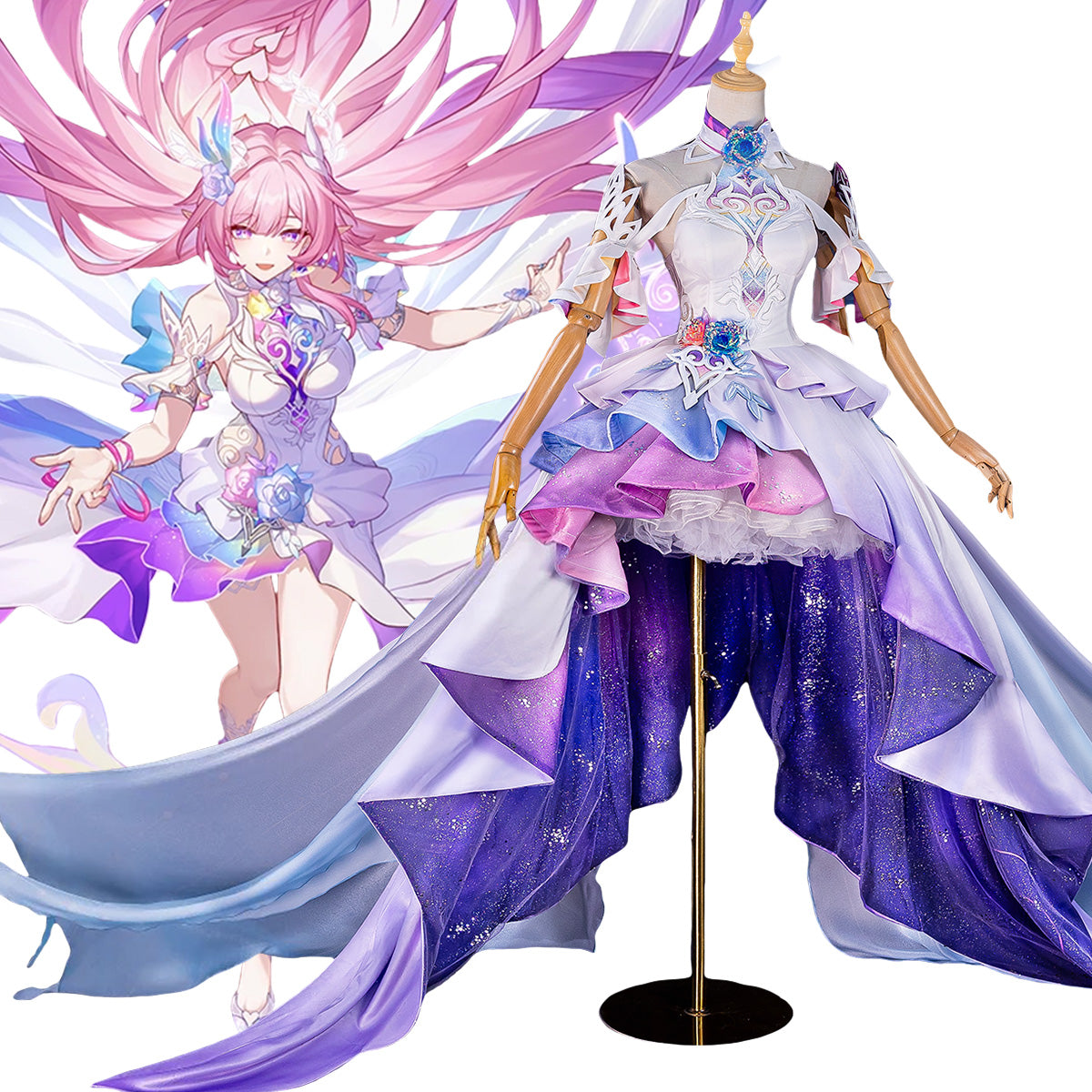 Honkai: Star Rail 2nd Form Cyrene Cosplay Costume – Gcosplay