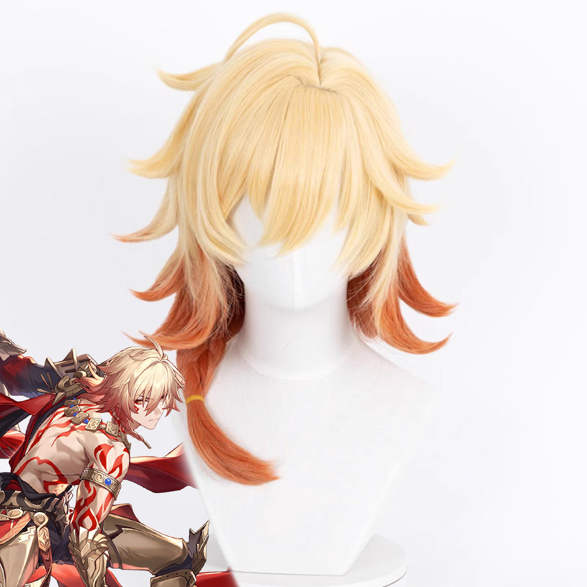 Honkai: Star Rail The Chrysos Heirs Mydeimos Golden Cosplay Wig – Gcosplay