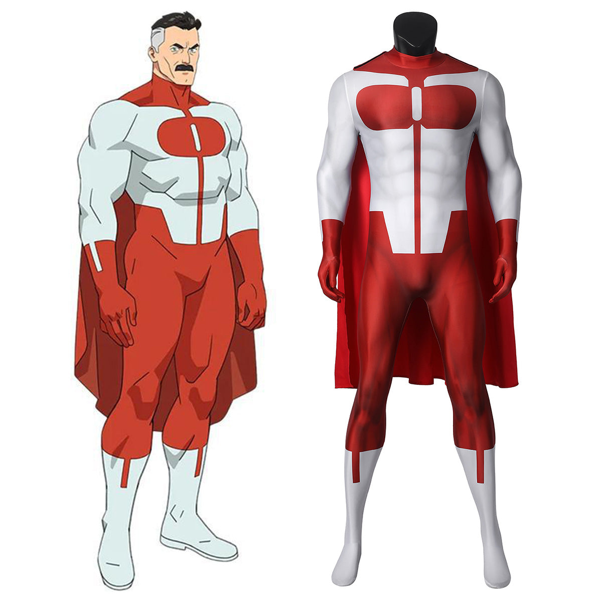 Invincible Omni-Man Jumpsuit Cosplay Costume – Gcosplay