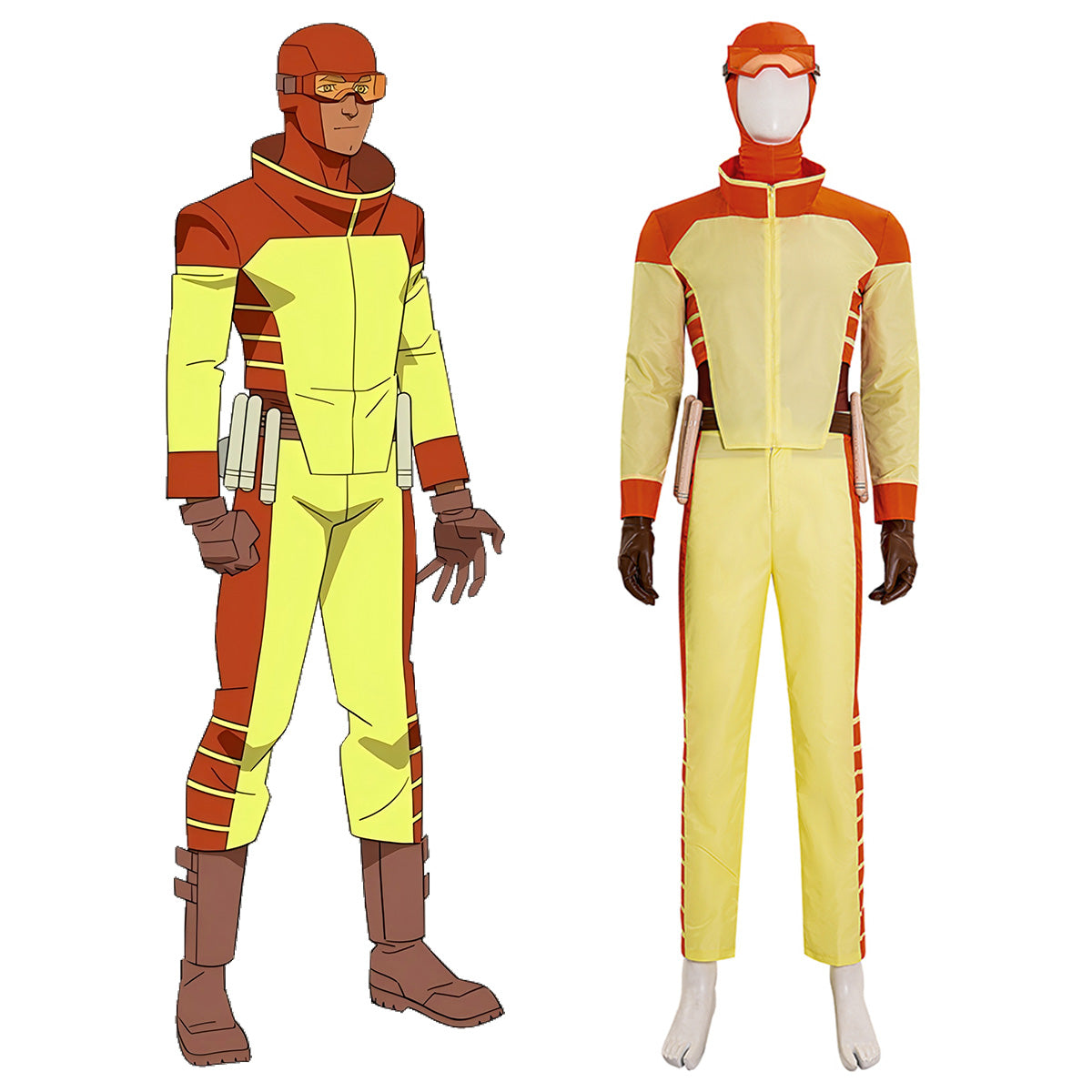 Invincible Season 3 Rex Splode Yellow Cosplay Costume – Gcosplay