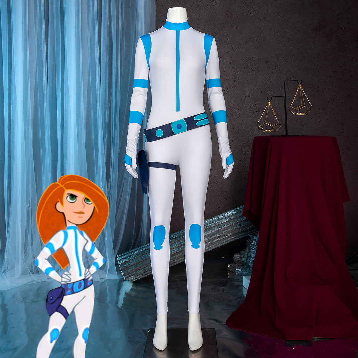 Kim Possible Battle Suit Cosplay Costume – Gcosplay