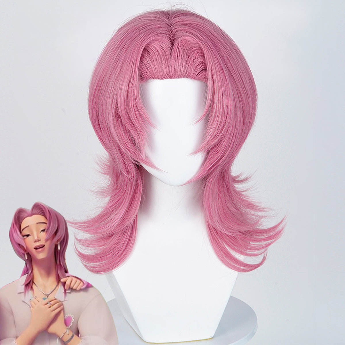 Perruque Cosplay Yang Brown Honkai: Star Rail Welt – Gcosplay