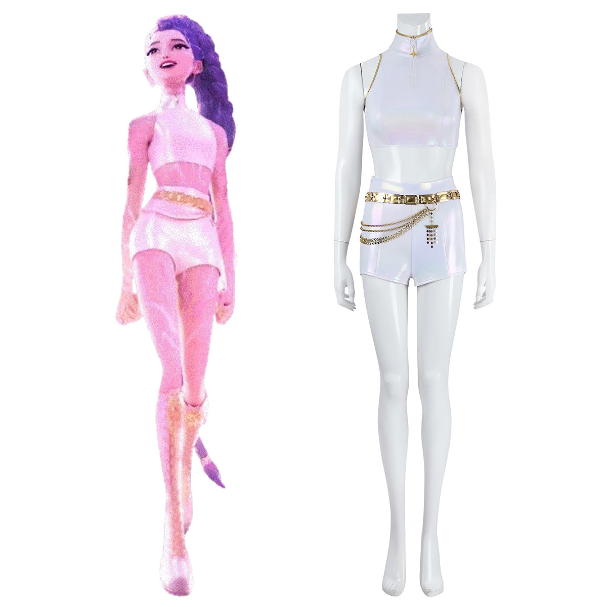 Kpop Demon Hunters What It Sounds Like Rumi Premium Edition Cosplay Co ...