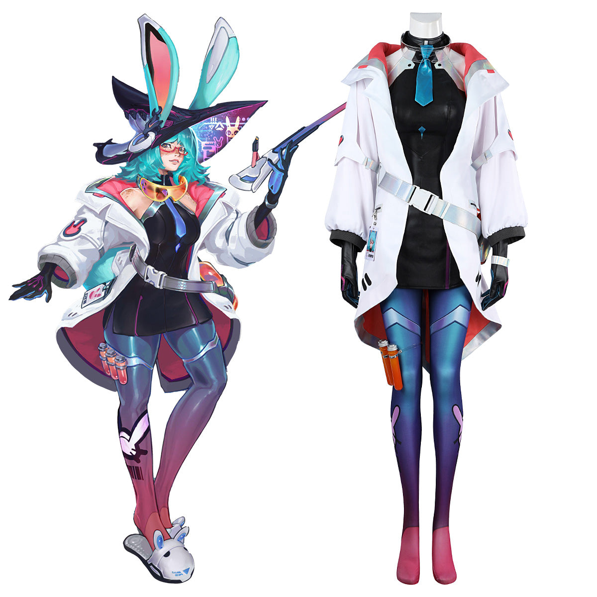 League of Legends LOL Squad Aurora Cosplay Costume – Gcosplay