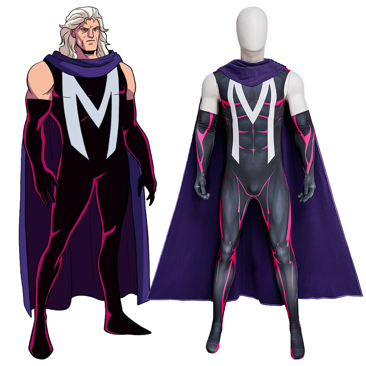 MAV Legends X-Men '97 Magneto Cosplay Costume – Gcosplay