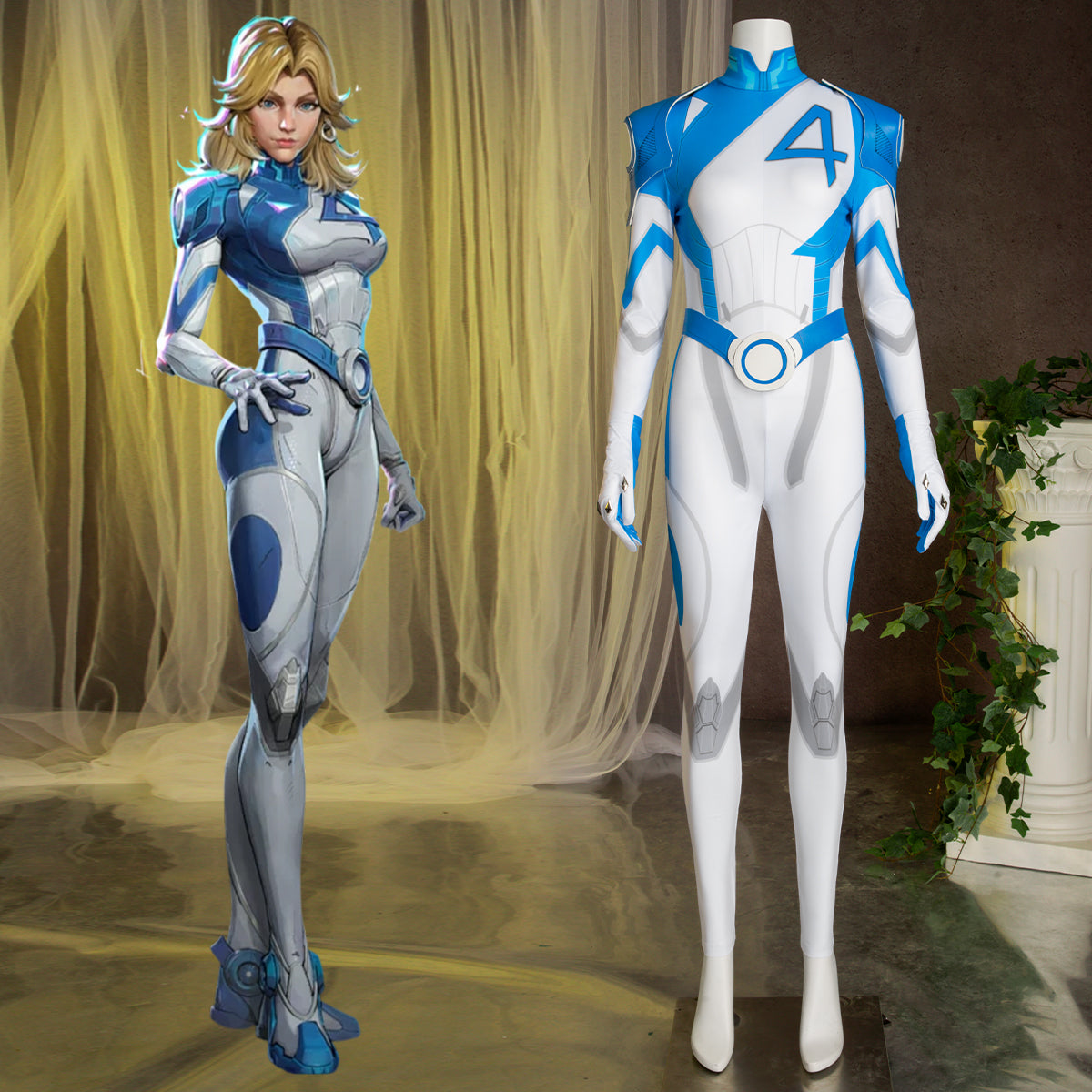 Invisible Woman Cosplay