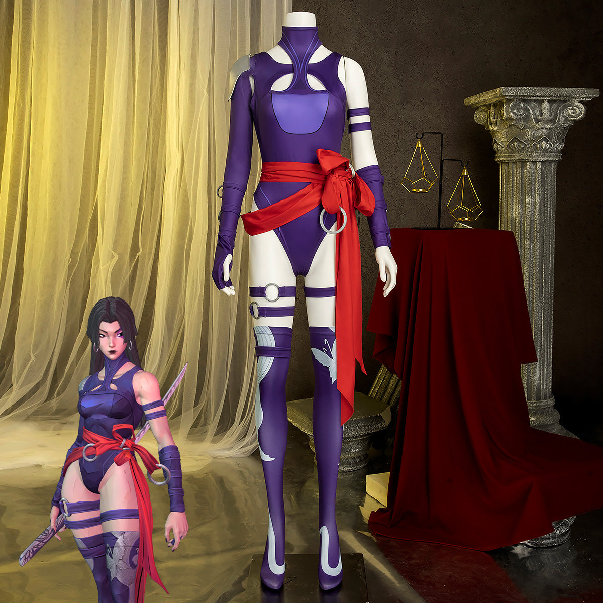 MAV Rivals Vengeance Psylocke Cosplay Costume – Gcosplay
