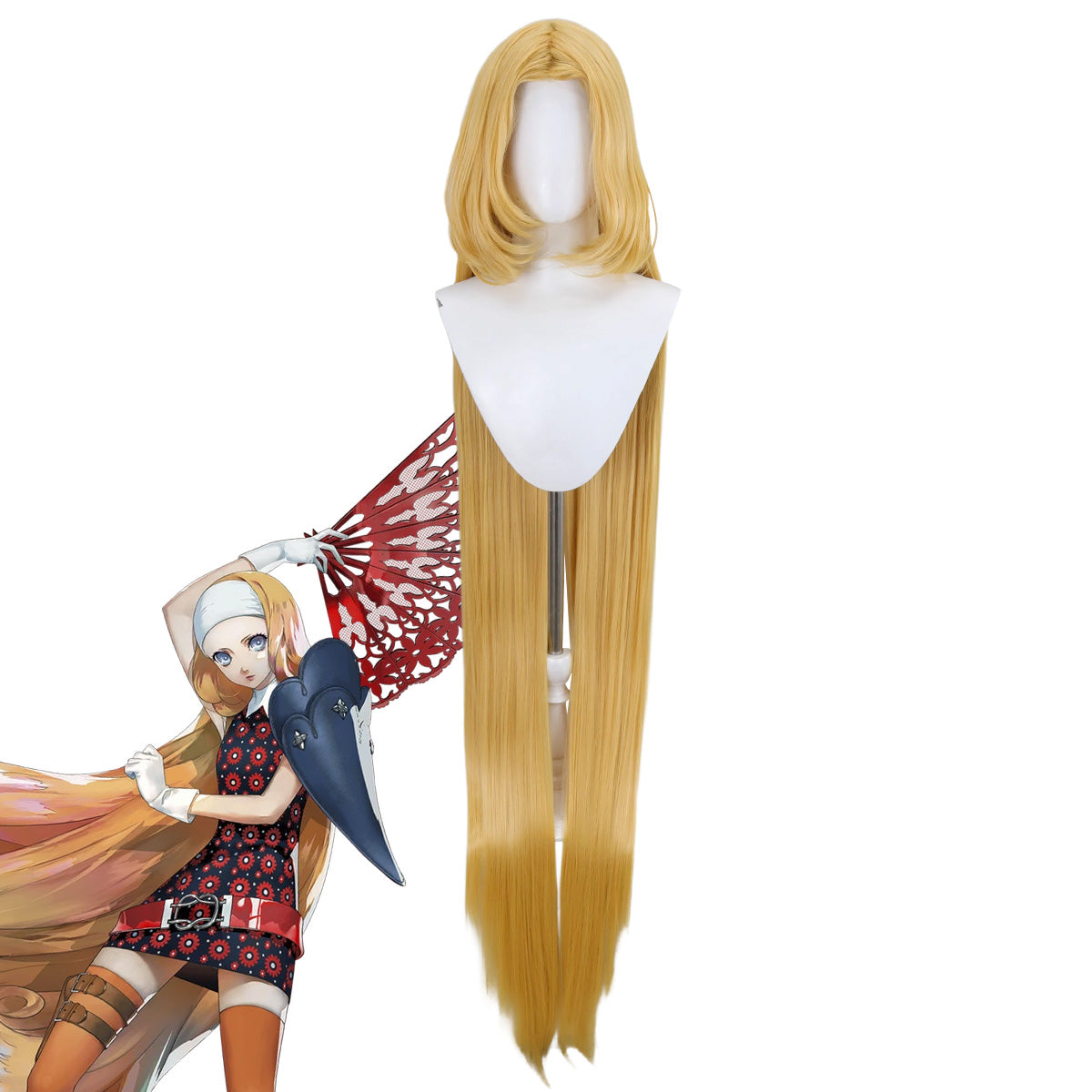 Metaphor: ReFantazio Junah Yellow Cosplay Wig – Gcosplay