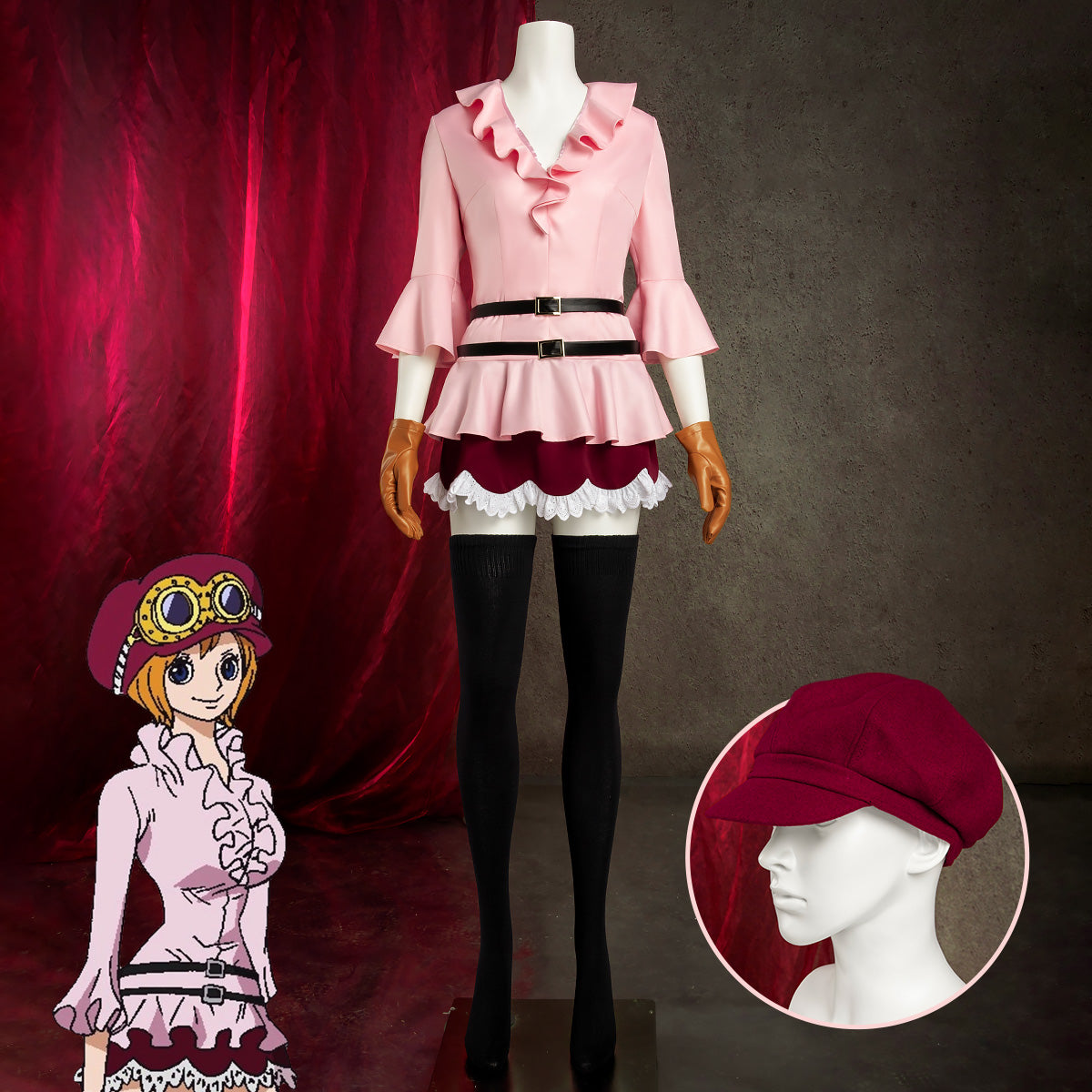 One Piece Koala Cosplay Costume - Don't Including Blinkers – Gcosplay