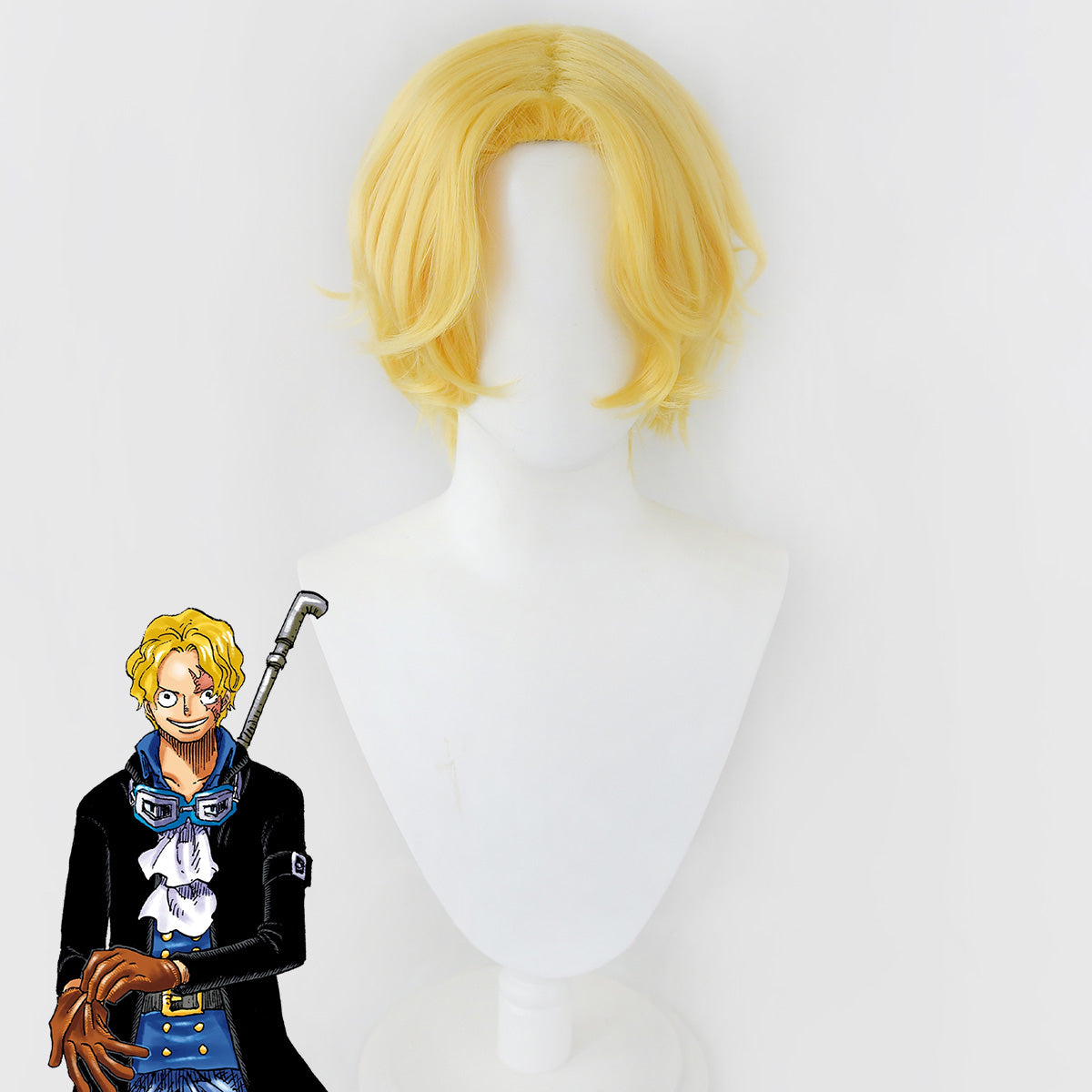 One Piece Sabo Golden Cosplay Wig – Gcosplay