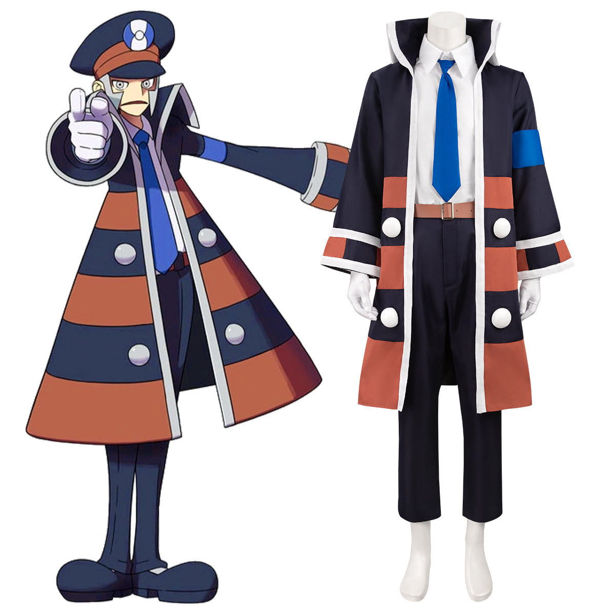 PM BW BW2 Subway Boss Ingo Cosplay Costume – Gcosplay
