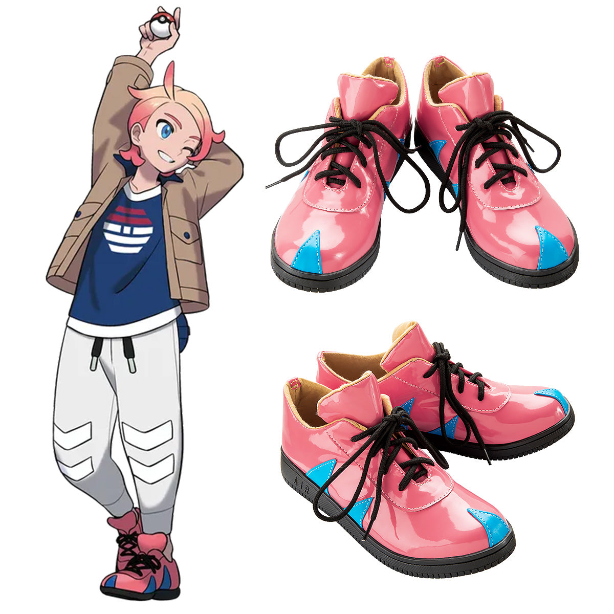 PM PM Legends Z-A Urbain Pink Cosplay Shoes – Gcosplay