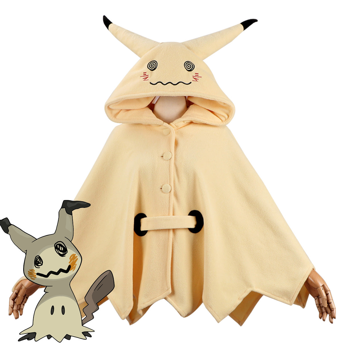 Pokemon Mimikyu Cloak Cosplay Costume – Gcosplay