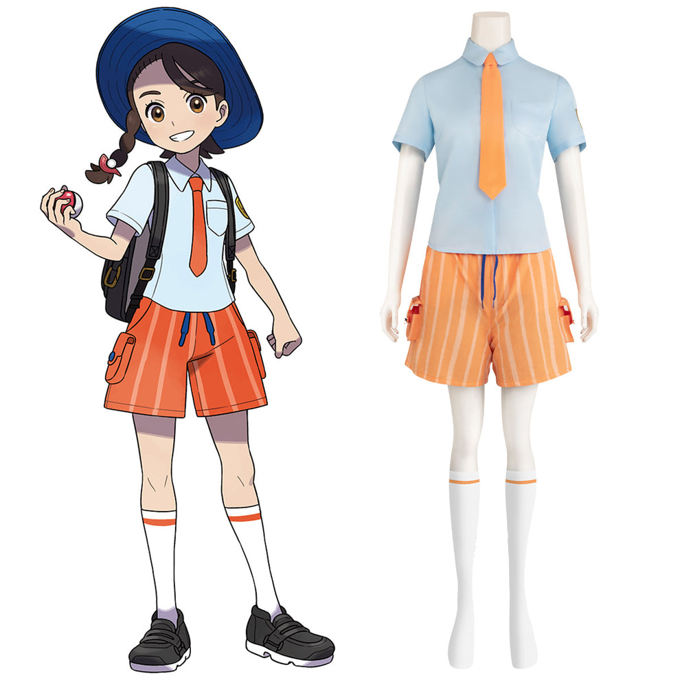 Pokemon Scarlet Male Female Protagonist Cosplay Costume – Gcosplay