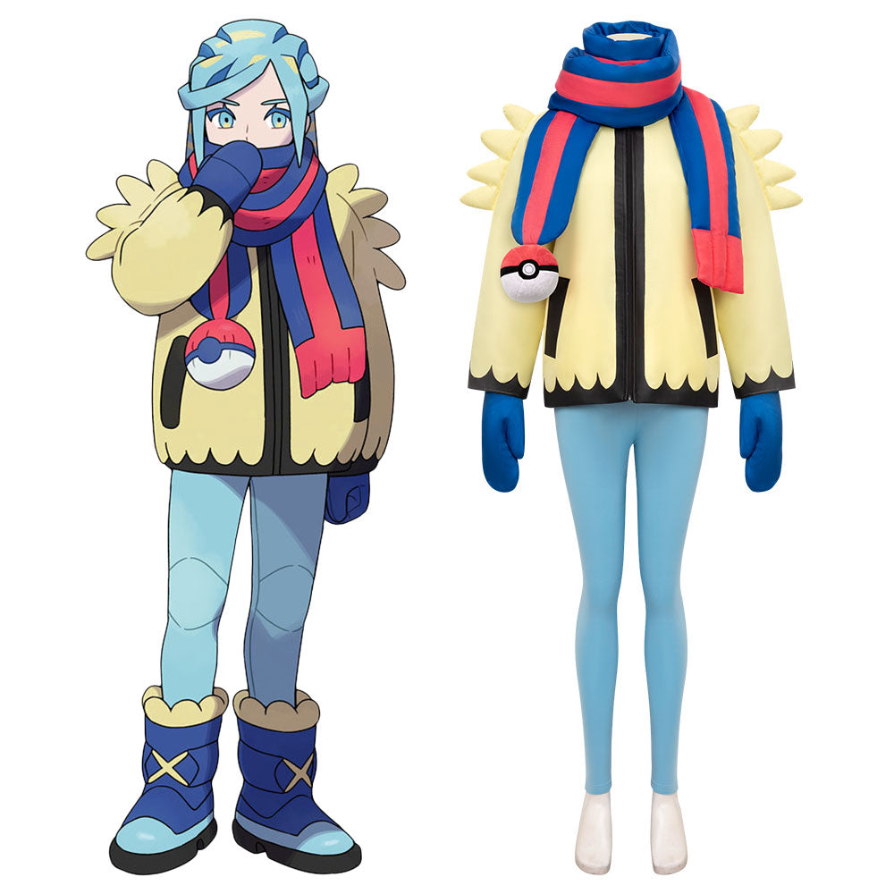 Pokemon Scarlet and Violet Grusha Cosplay Costume – Gcosplay