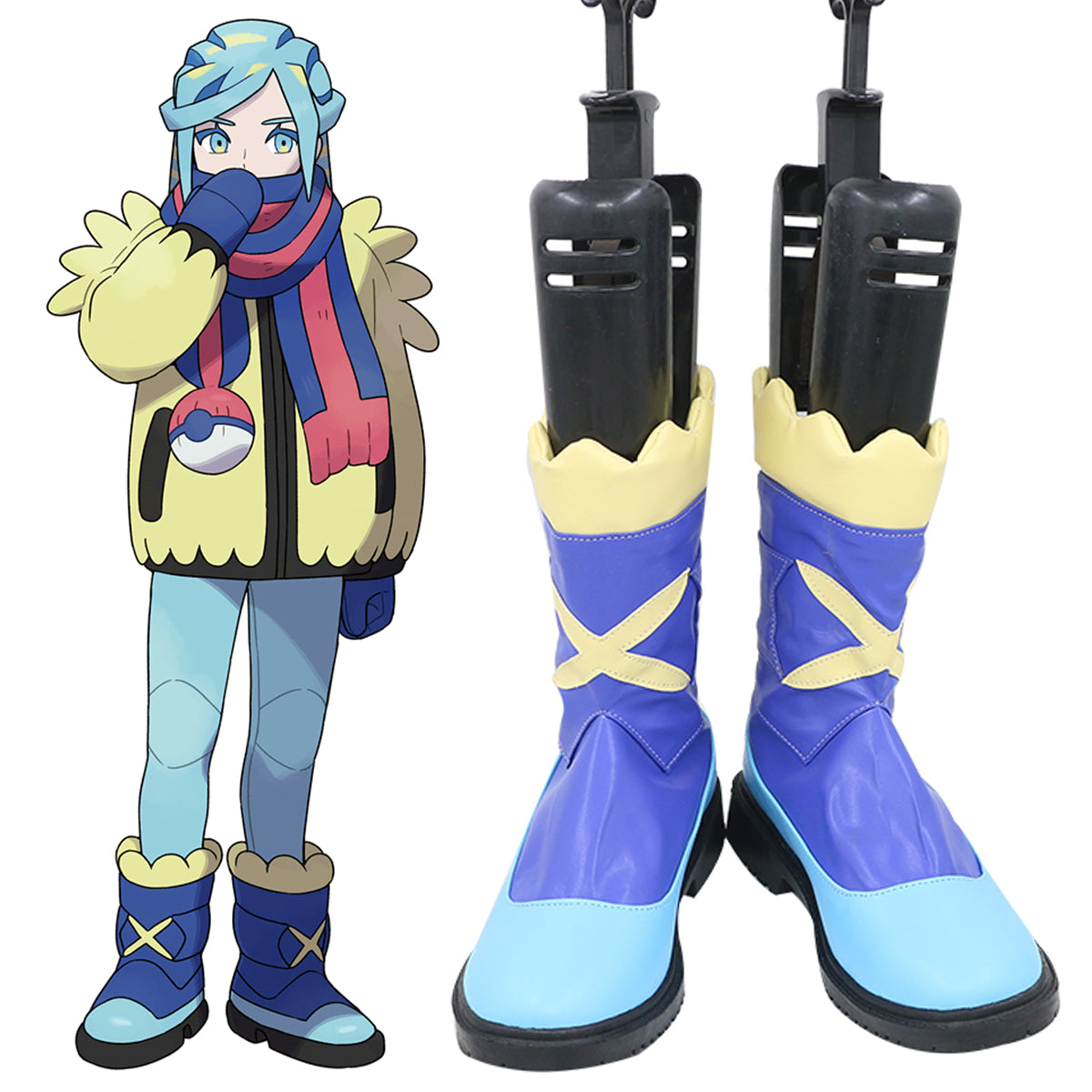 Pokemon Scarlet and Violet Grusha Cosplay Shoes – Gcosplay