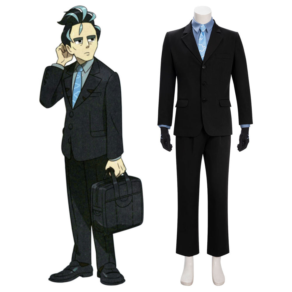 Pokemon Scarlet and Violet Larry Medali gym normal Cosplay Costume ...