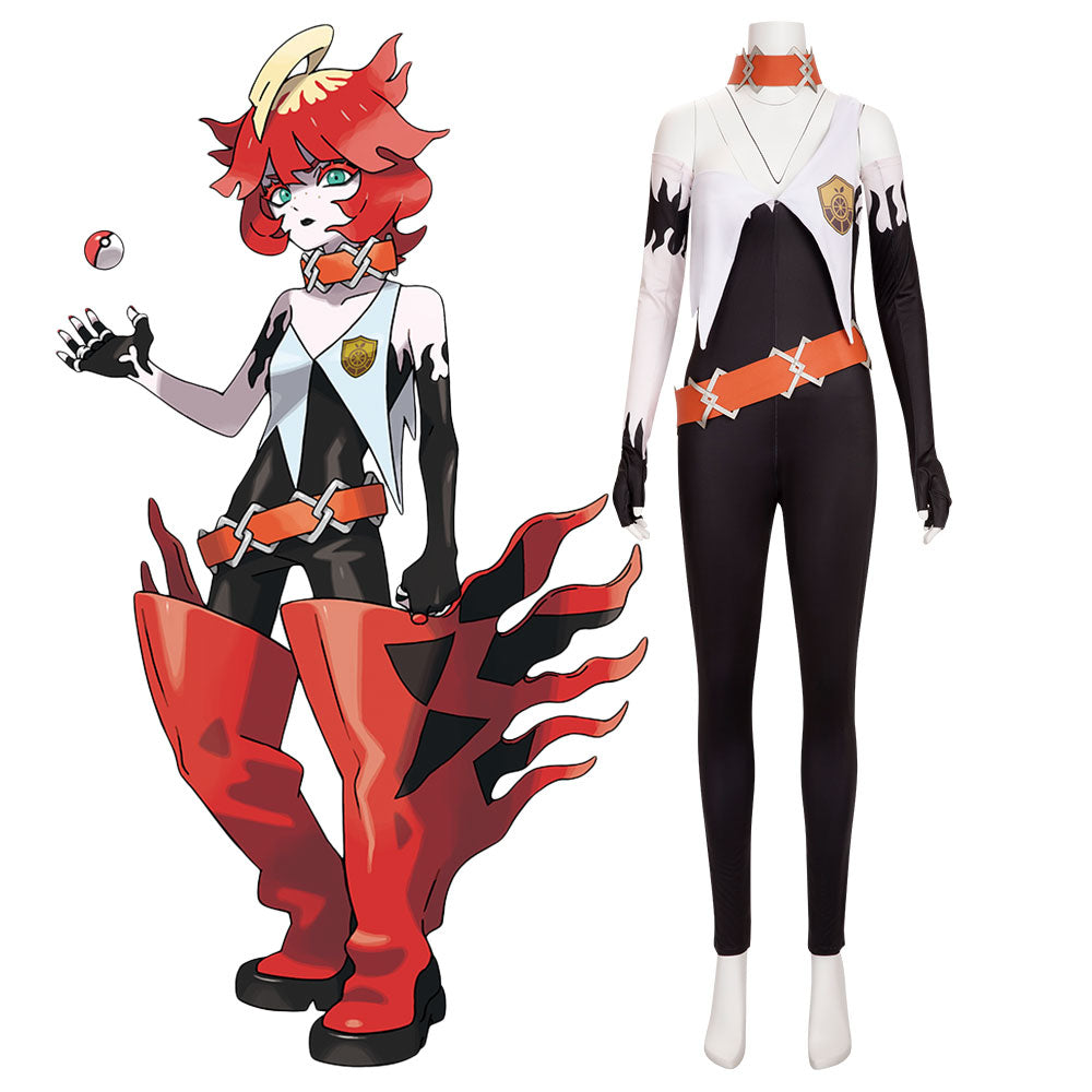 Pokemon Scarlet and Violet Mela Cosplay Costume – Gcosplay