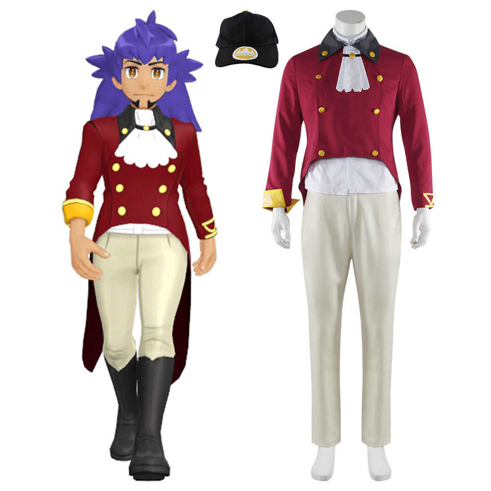 Pokemon Sword And PM Shield Leon New Edition Cosplay Costume – Gcosplay