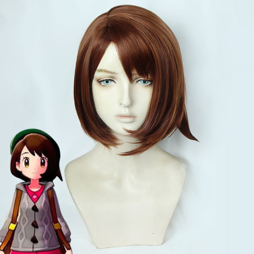 Pokemon Sword and PM Shield Female Trainer Brown Cosplay Wig – Gcosplay