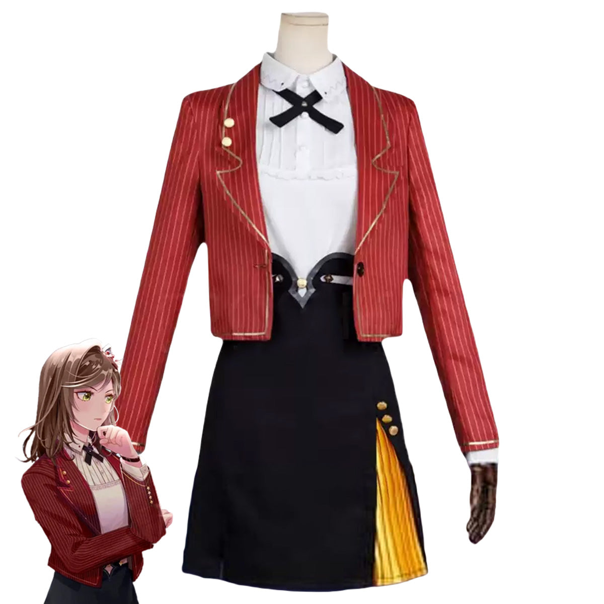 Tears of Themis MC Rosa Cosplay Costume – Gcosplay
