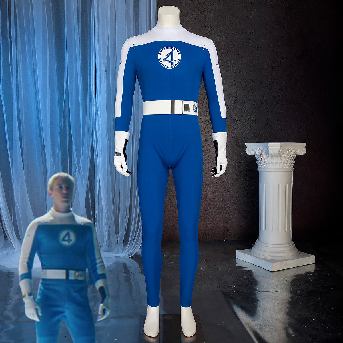 The Fantastic Four: First Steps Human Torch Johnny Storm Cosplay Costu ...