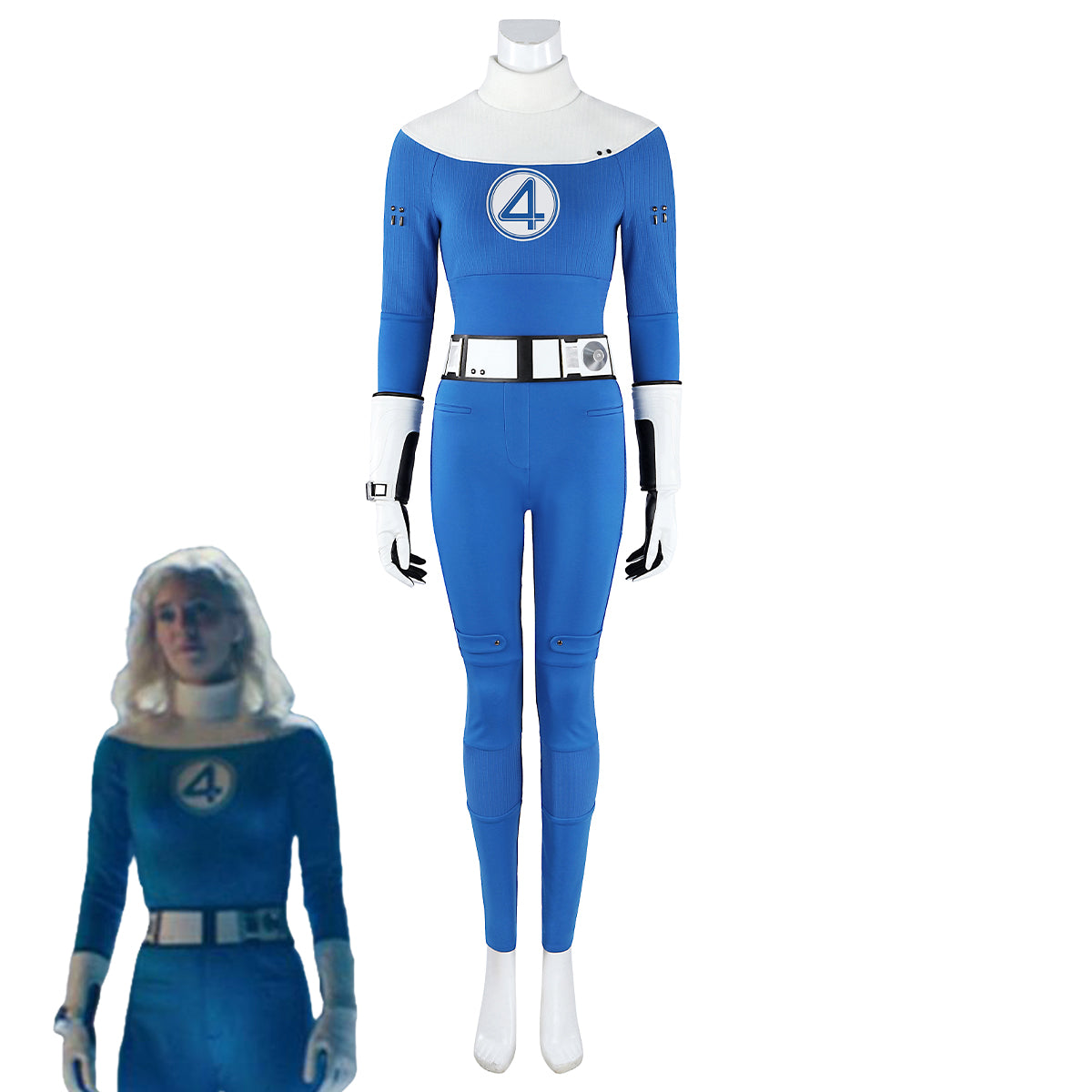 The Fantastic Four: First Steps Invisible Woman Sue Storm Cosplay Cost ...